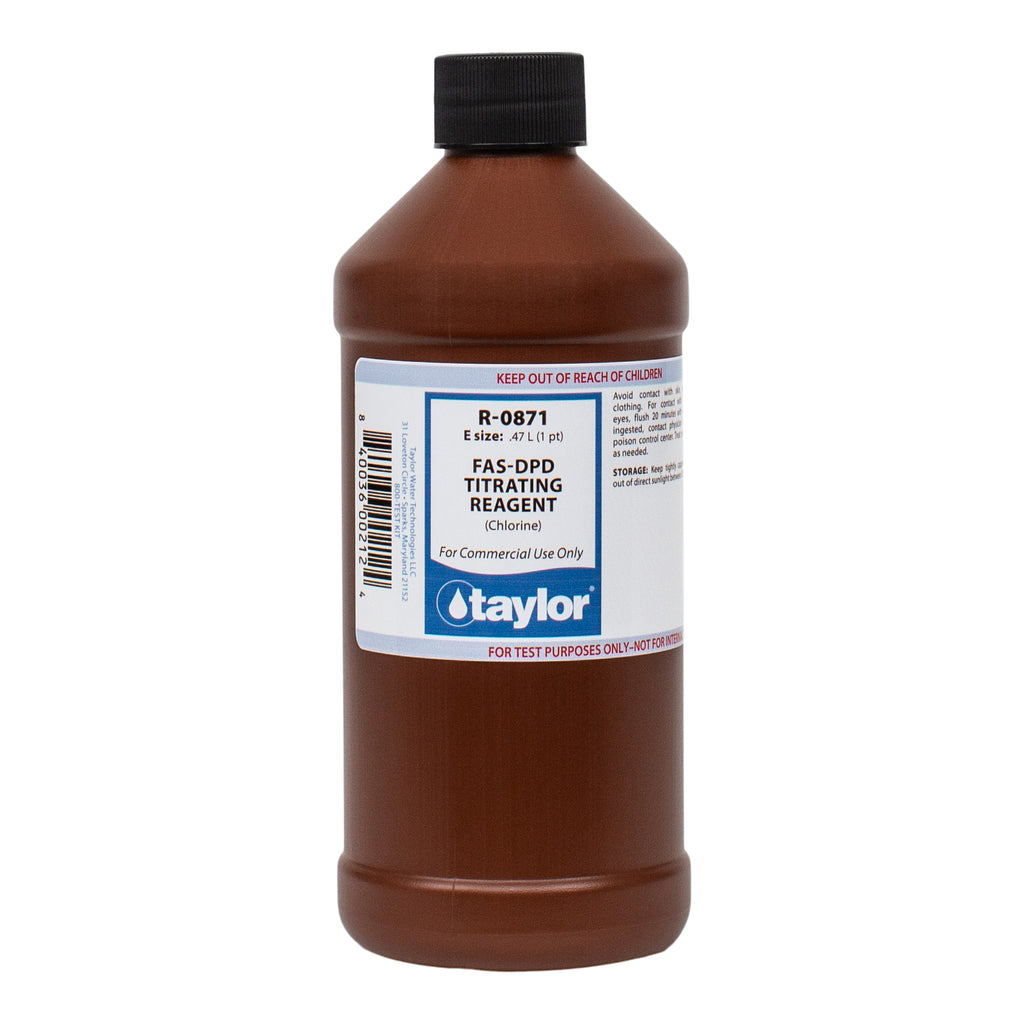 Taylor R-0871 FAS-DPD Titrating Reagent – Pool Geek