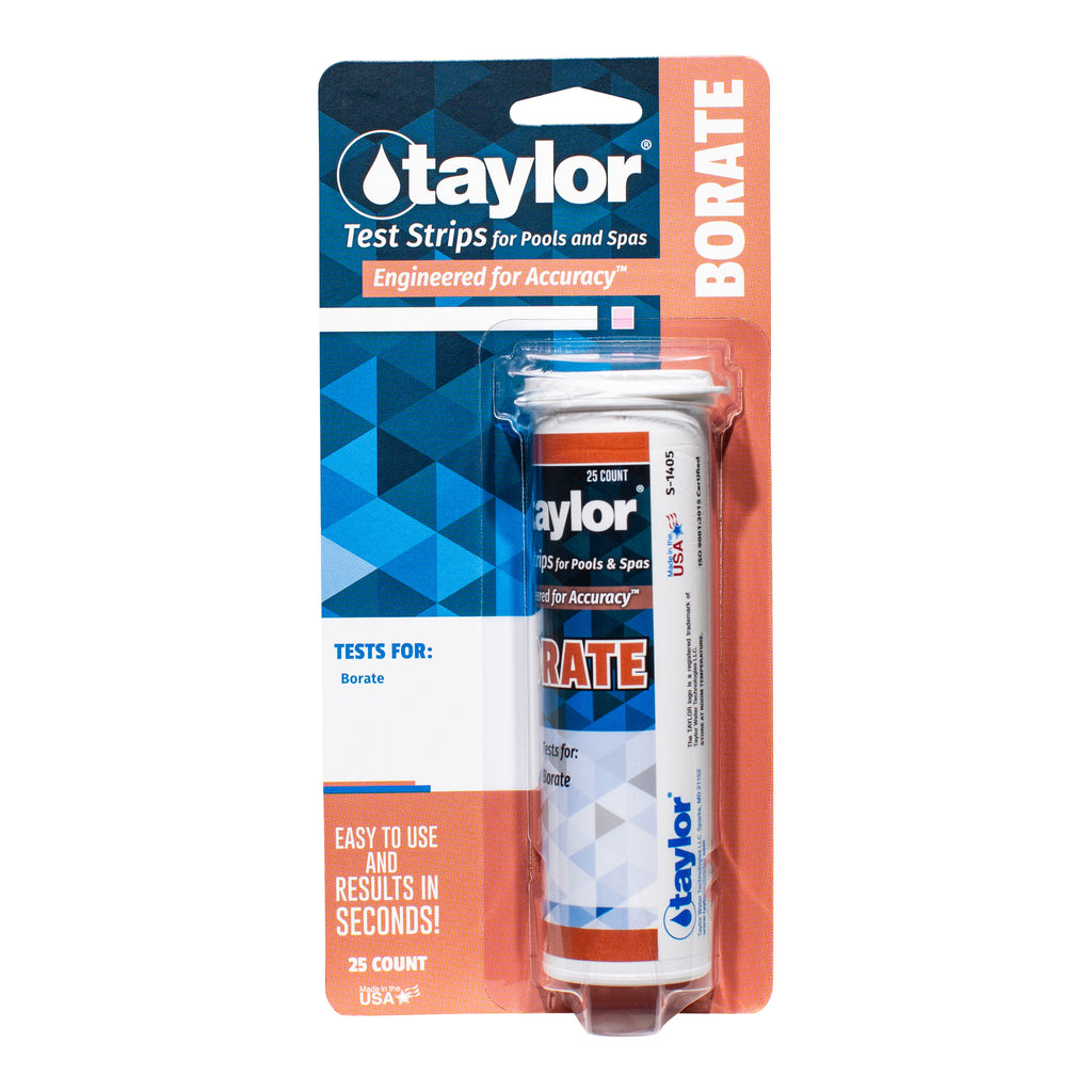 Taylor Borate Test Strips – Pool Geek