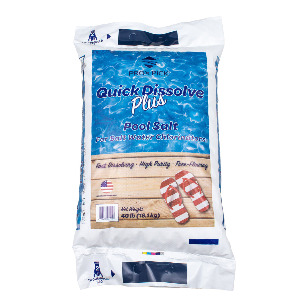 Pro's Pick Quick Dissolve Plus Pool Salt – Pool Geek