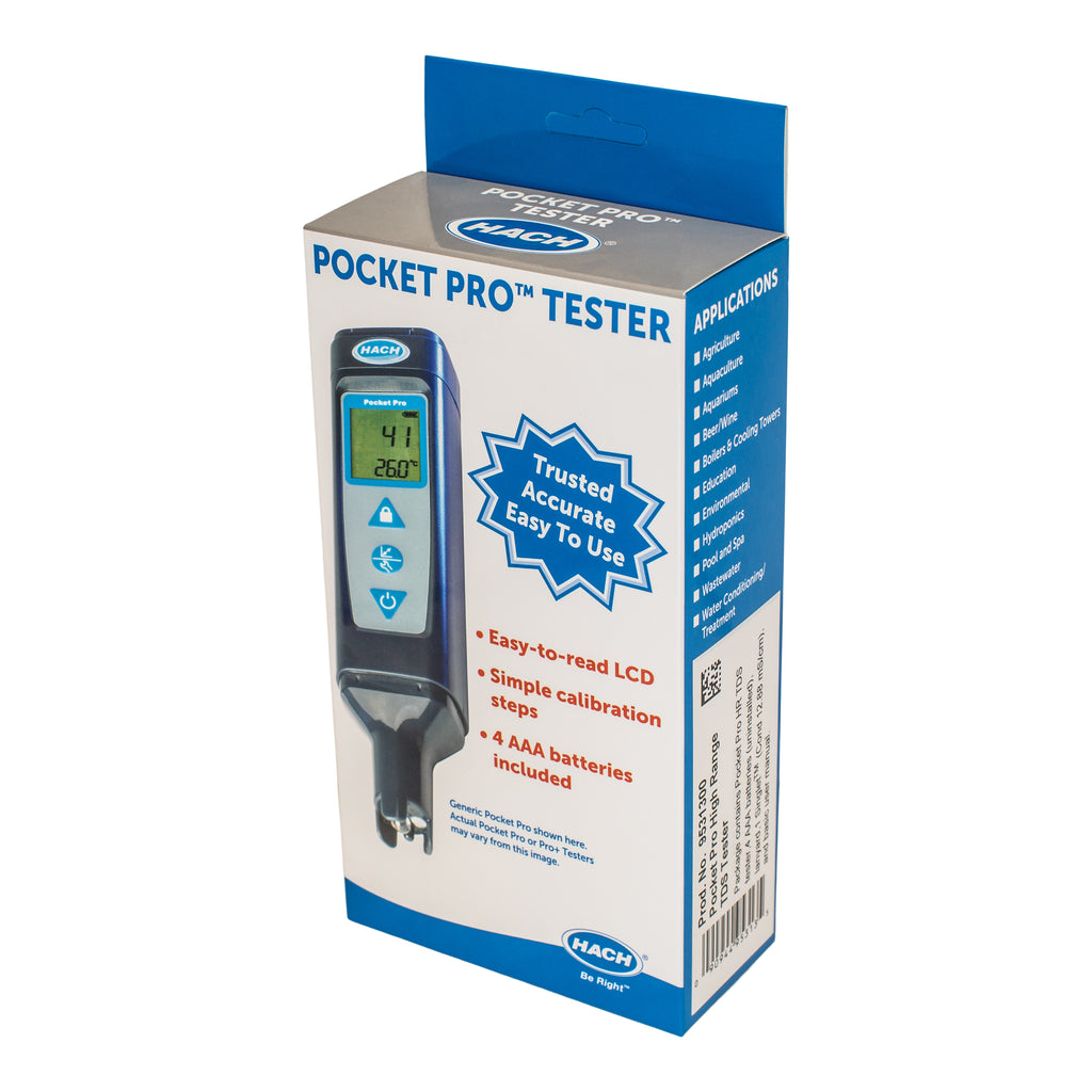 Hach Pocket Pro High Range TDS Tester – Pool Geek