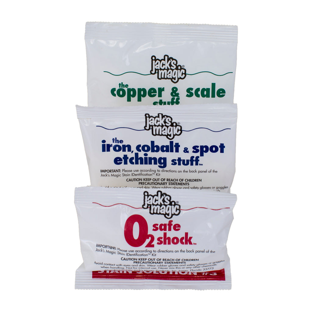 Jack's Magic Stain ID Kit – Pool Geek