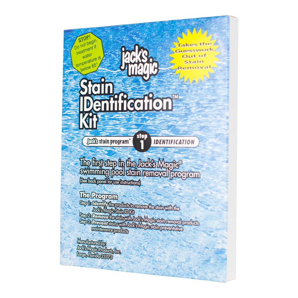 Jack's Magic Stain ID Kit – Pool Geek