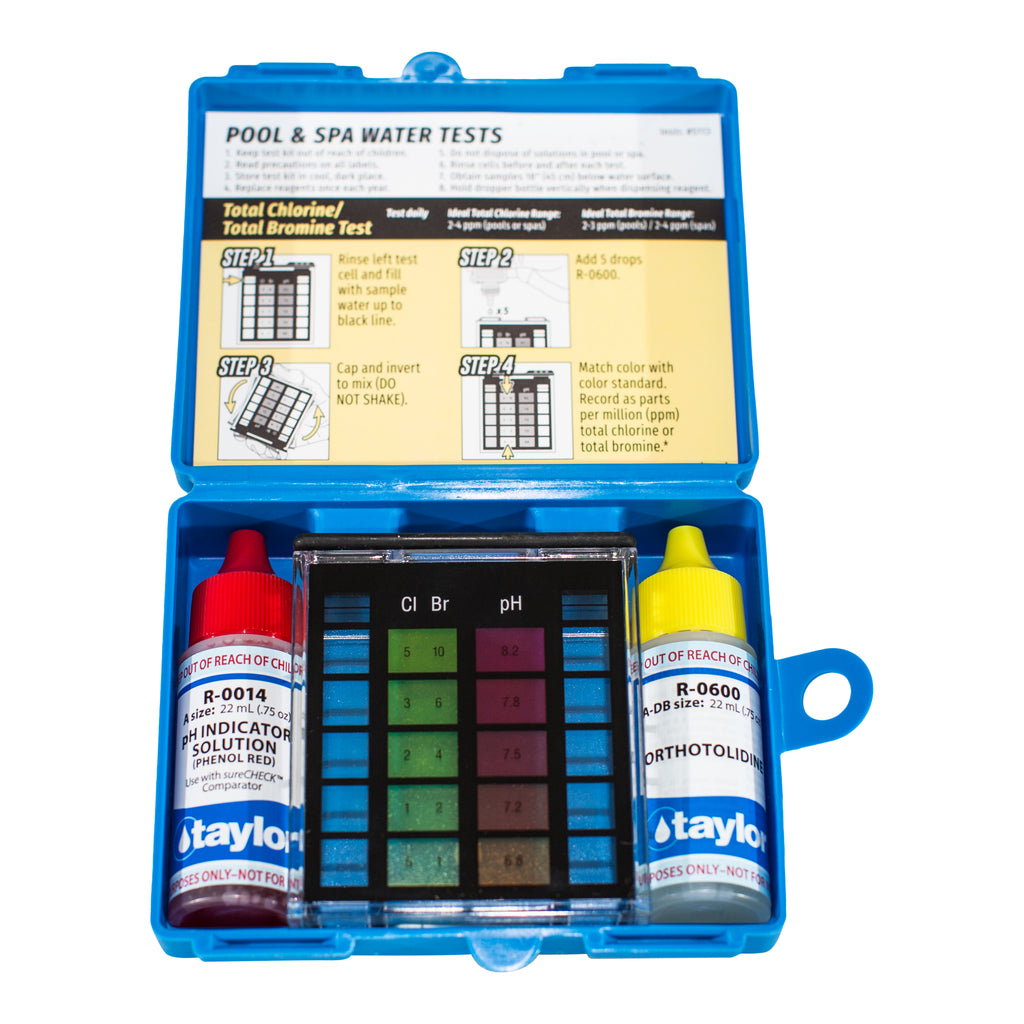 Taylor K-1000 Safety Test Kit – Pool Geek