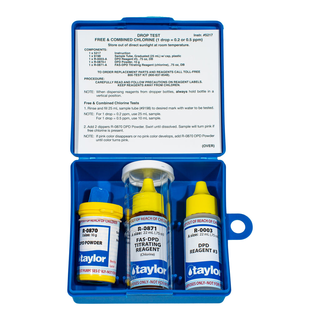 Taylor K-1515-A FAS-DPD Chlorine Test – Pool Geek