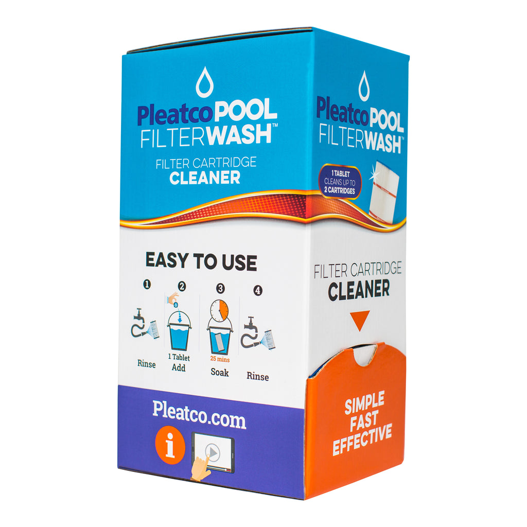 Pleatco PWASH-POOL-PAK Filter Wash Tablets – Pool Geek