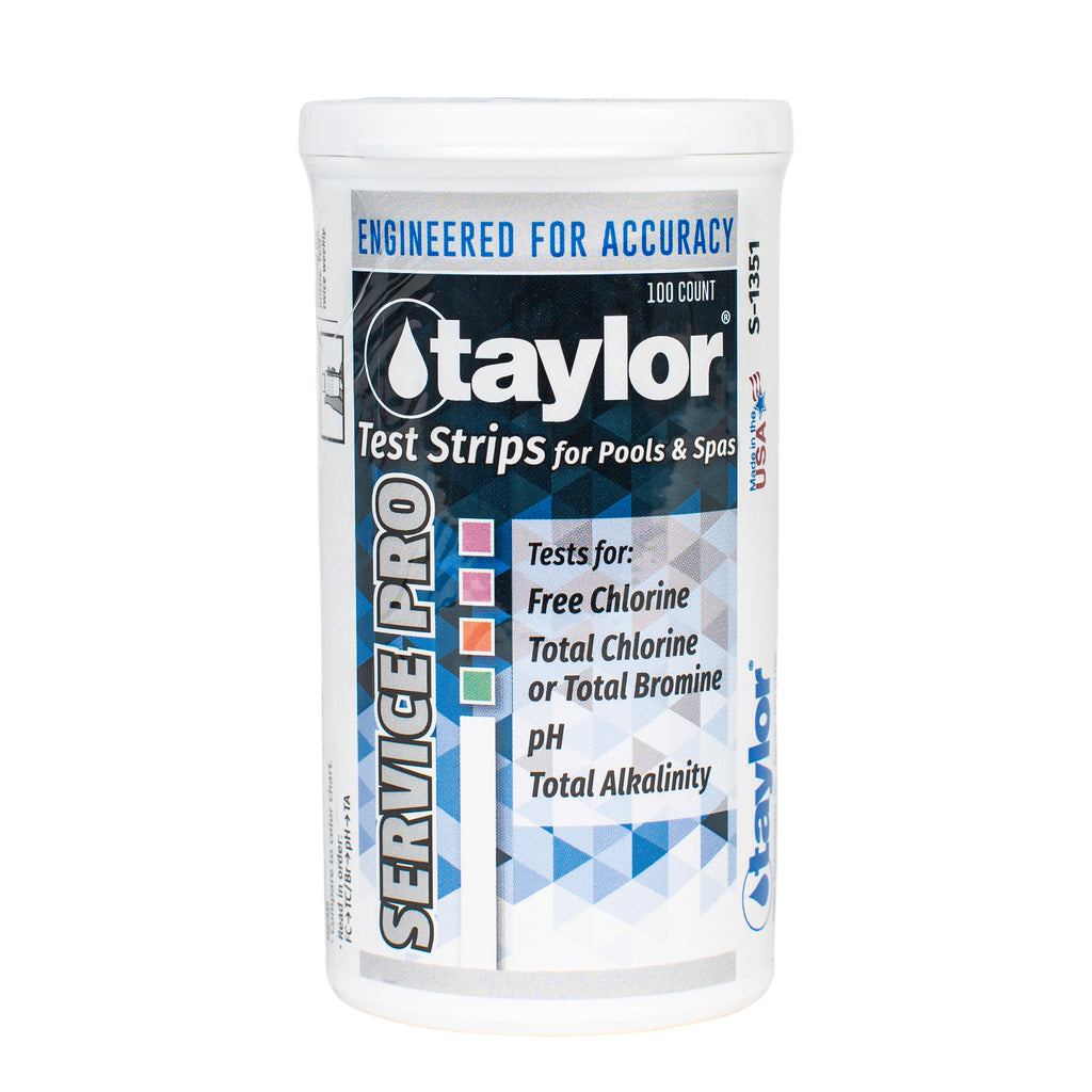 Taylor Service Pro Test Strips – Pool Geek