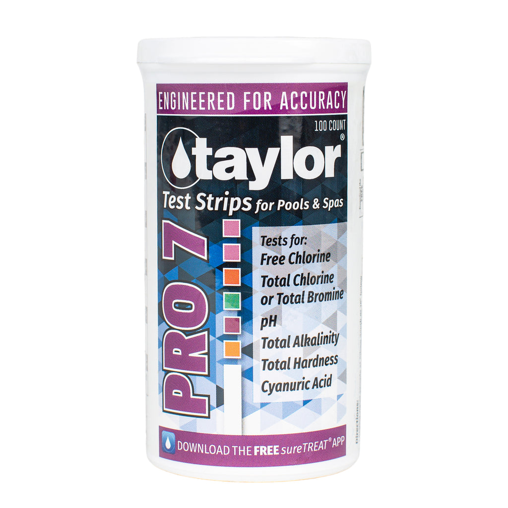 Taylor Pro 7 Test Strips – Pool Geek